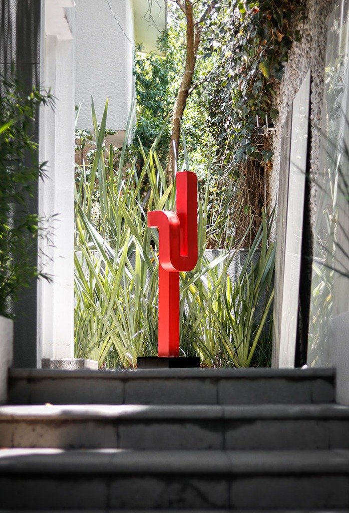 Leben | Linear Steel Sculptur | Ennaia